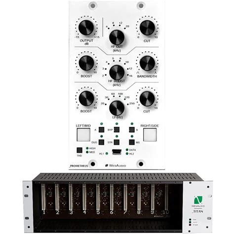 Wesaudio Prometheus 500 Series Stereo Analog Equalizer W Reverb