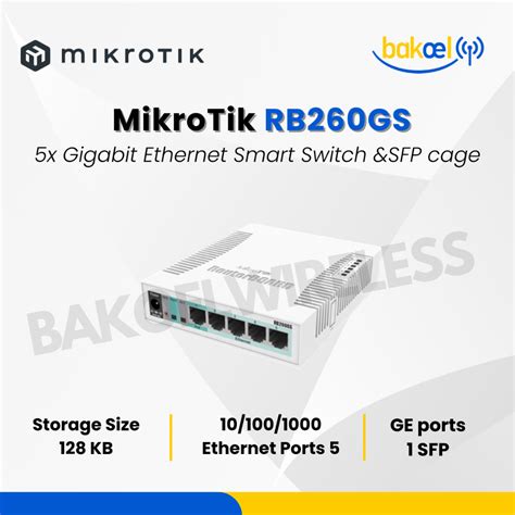 Jual Mikrotik Rb 260gs Rb260gs Shopee Indonesia