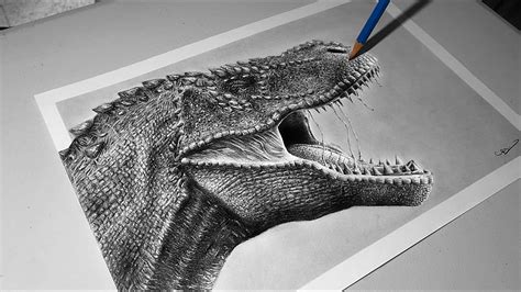 How To Draw A Real Dinosaur Waypush7