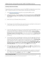 APMacro Activity6 Babe Pdf AP Macroeconomics Learning With Current DataFRED In The AP