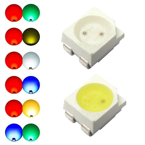 Bi Color Led 3528 Duo Smd Leds Rot Grün Rot Gelb Rot Weiß Rot Blau 4 99