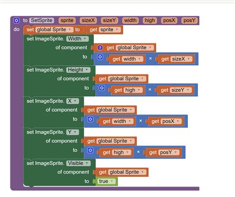 four sprites unreliable from list mit app inventor help mit app