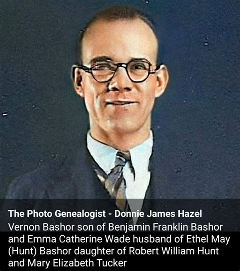 Vernon Bashor 1899 1985 Memorial Find A Grave