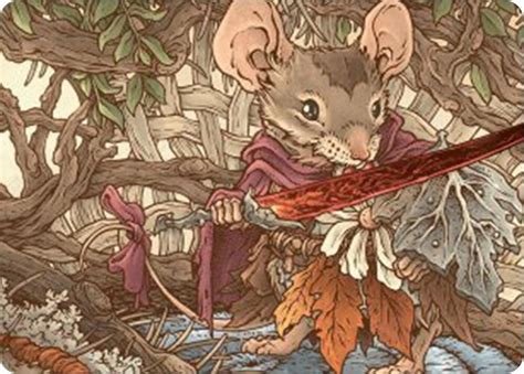 Mabel Heir To Cragflame Art Card Art Series Bloomburrow Magic