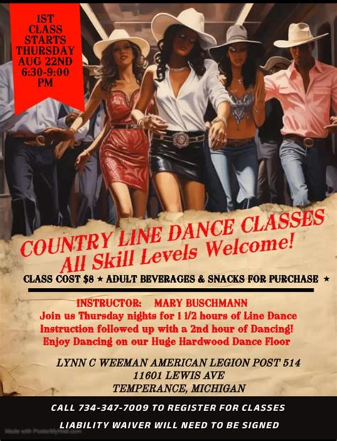 Line Dancing Classes