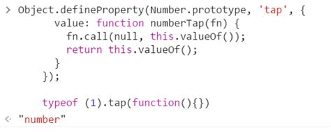 Javascript Return Numbers Value From Method On Numberprototype Stack Overflow