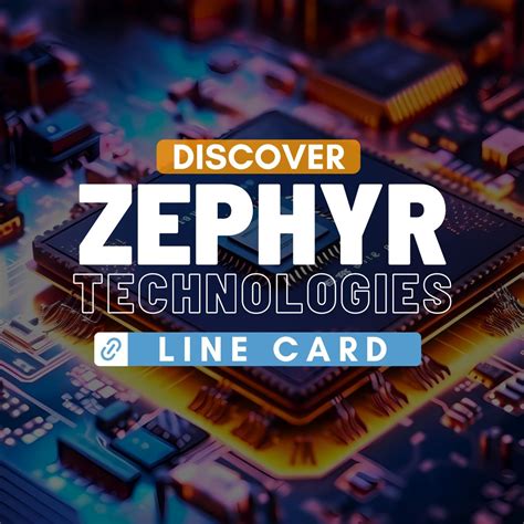 Zephyr Technologies On Linkedin Components Electronics
