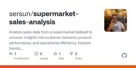 Supermarket Sales Analysis Supermarket Sales Csv At Main · Sersun