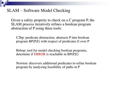 Ppt Automatically Validating Temporal Safety Properties Of Interfaces Powerpoint Presentation