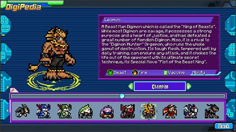 Evolucao Do Digimon Leomon