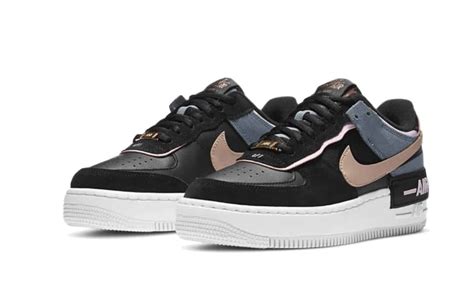 Nike Air Force 1 Shadow Black Metallic Il