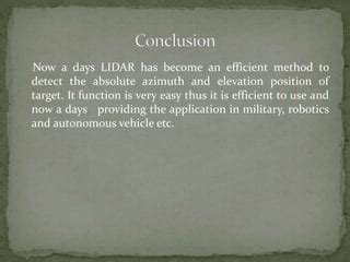 Lidar And Sensing PPTX Cameras And Camcorders Consumer Electronics