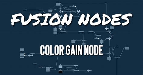 Color Gain Node Jayaretv