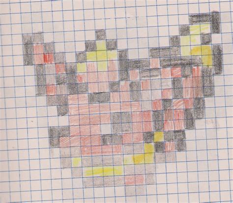 Graphed Flareon Mini Sprite By Evilsonic2 On Deviantart