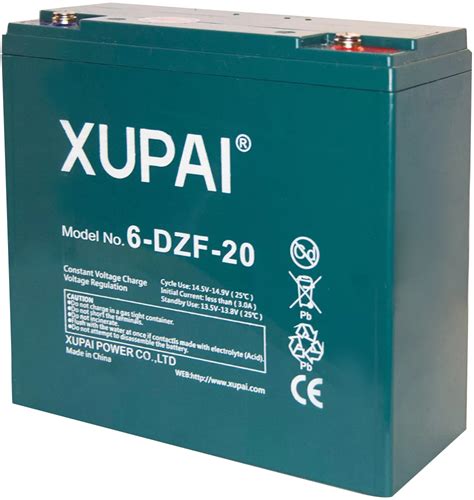 Xupai 12V/20Ah Rechargeable Sealed Lead Acid Batteries
