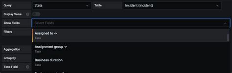 Servicenow Data Source For Grafana Grafana Enterprise Plugins Documentation