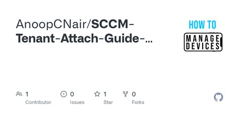 Github Anoopcnairsccm Tenant Attach Guide Pdf
