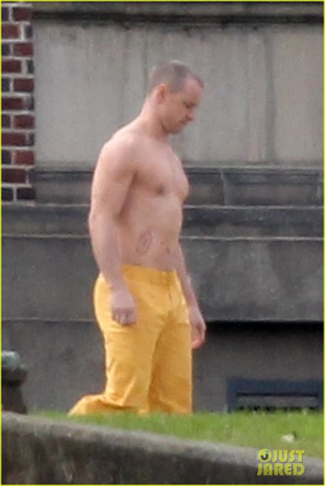James Mcavoy Goes Shirtless On Set Of Glass Sequel To Split Photo