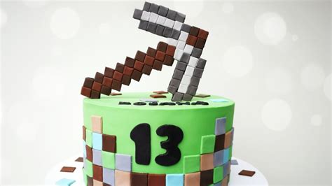 Minecraft Pickaxe Cake Minecraft Torte Kaleidoscopic Kitchen