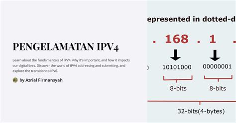 PENGELAMATAN IPV4