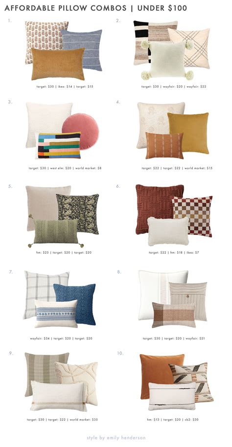 20 New And Fresh Affordable Pillow Combos Our 5 No Fail Combo Rules James Home Renovation