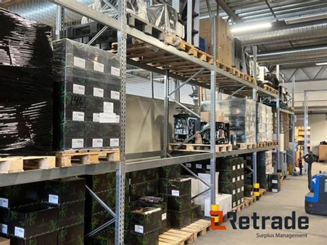 Pallet Racks 125 Pallet Space Til Salg På Retrade Kan Du Købe Brugt Udstyr Maskiner