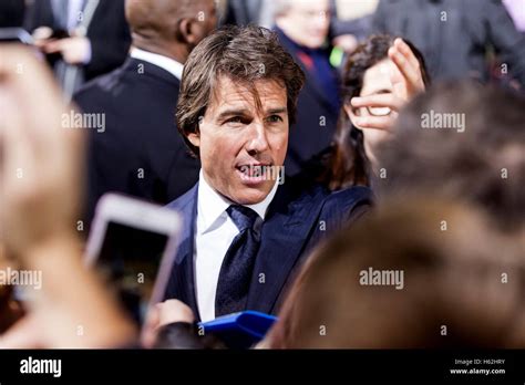 Tom Cruise Attends The Jack Reacher Never Go Back Premiere At