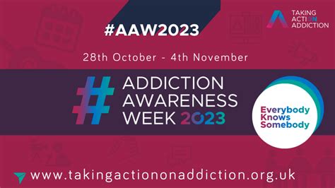 Addiction Awareness Week Taking Action On Addiction Nacoa