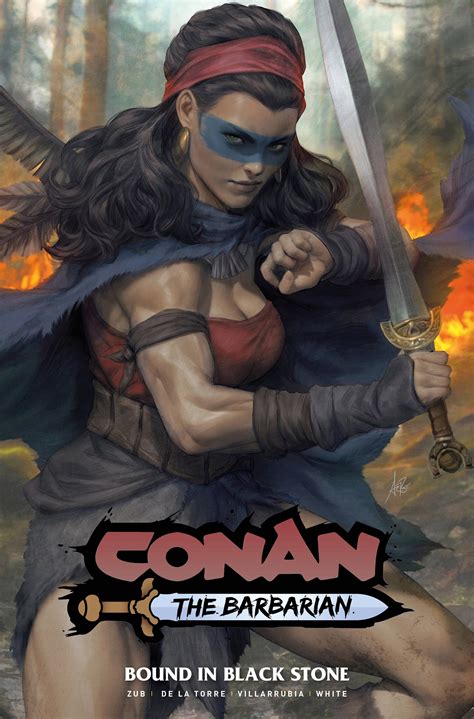 Sep230958 Conan Barbarian Tp Vol 01 Dm Artgerm Ed Mr Previews World