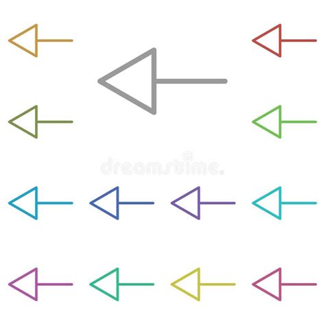 Arrow Icon Simple Thin Line Outline Vector Element Of Arrow Icons Set For Ui And Ux Website