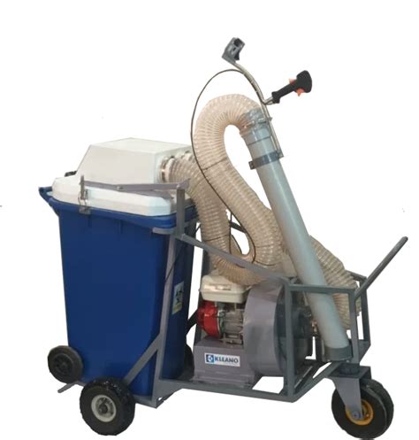 Litter Cum Leaf Picker Machine For Horticulture 240 L At Best Price In New Delhi