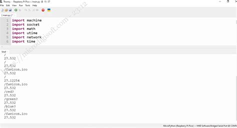 Controlling RGB LED From Raspberry Pi Pico W WebServer With MicroPython