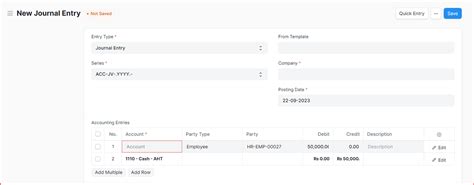 Employee Account In Chart Of Accounts ERPNext Frappe Forum