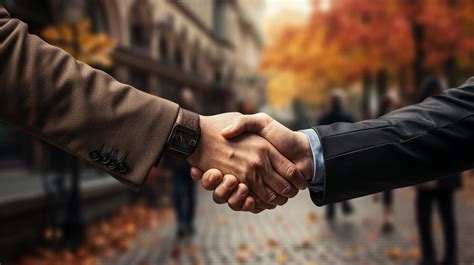 Premium Ai Image Businessmanhandshakeforteamworkofbusinesschd