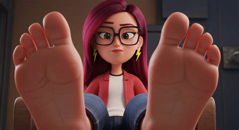 Katie Mitchell With Giant Feet 3 By Molly Dolly Holly On Deviantart