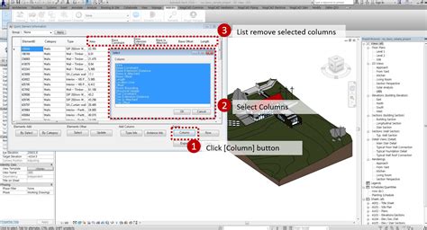 Autodesk Revit Addin Element Information