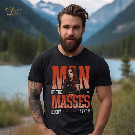 Becky Lynch Man Of The Masses Wht Shirt