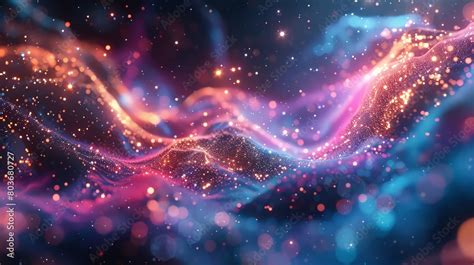 Illustrate Quantum Computing Advancements With A Blend Of Vibrant