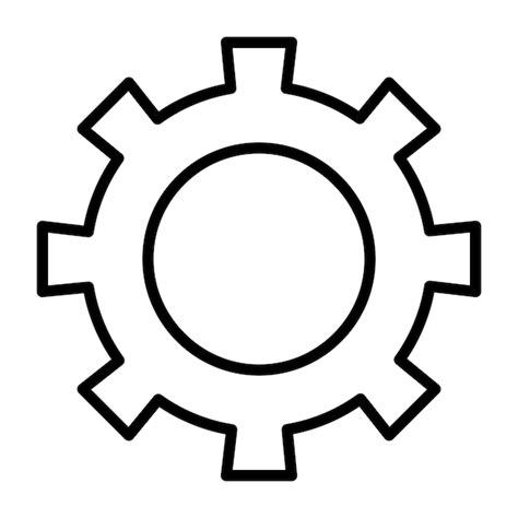 Premium Vector Cogwheel Vector Illustration