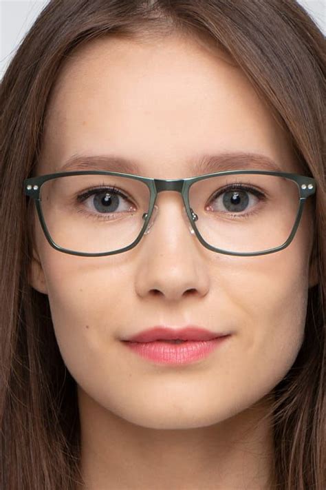 Comity Sleek Swanky Frames In Cool Green Hue Eyebuydirect Eyebuydirect Lens And Frames