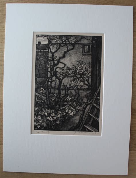 Aart Van Dobbenburgh Ets Tuintje Verkocht Kunstveilingnl