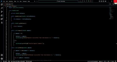 Codsoft Internship Java Atminterface Devansh Singh