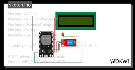 Telegram Bot Daniel Y Rizo Copy Wokwi Esp32 Stm32 Arduino Simulator