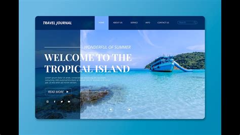 How To Build Travel Website From Scratch Using Html Css Javascript