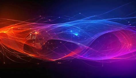 Premium Photo Abstract Background Of Digital Code Flow Neural Networks Artificial Intelligence