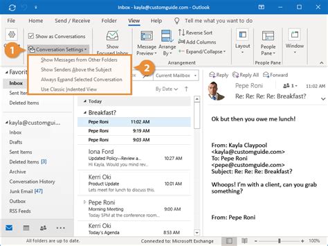 Microsoft Outlook Conversations CloudSmart IT