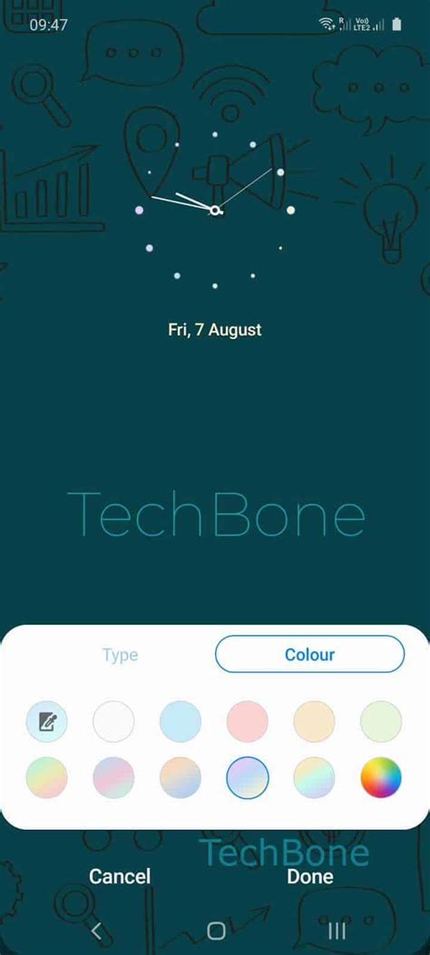 How To Change Clock On Lock Screen Samsung Manual TechBone