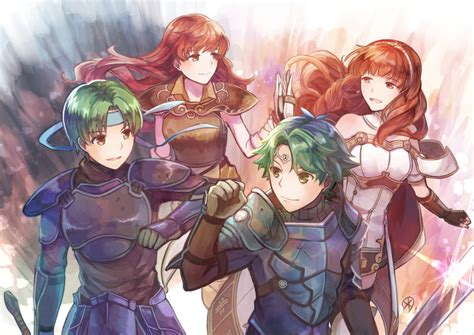 Celica Alm And Celica Fire Emblem And More Drawn By Tarayuki Danbooru