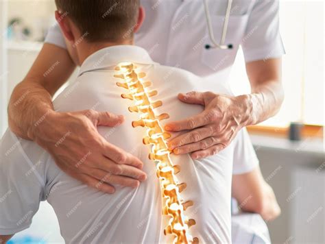 Chiropractor Performing Spinal Adjustment On Patient In Bright Clinic