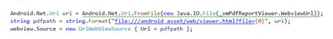 How To View The Pdf File In Webview Maui Android Microsoft Qanda